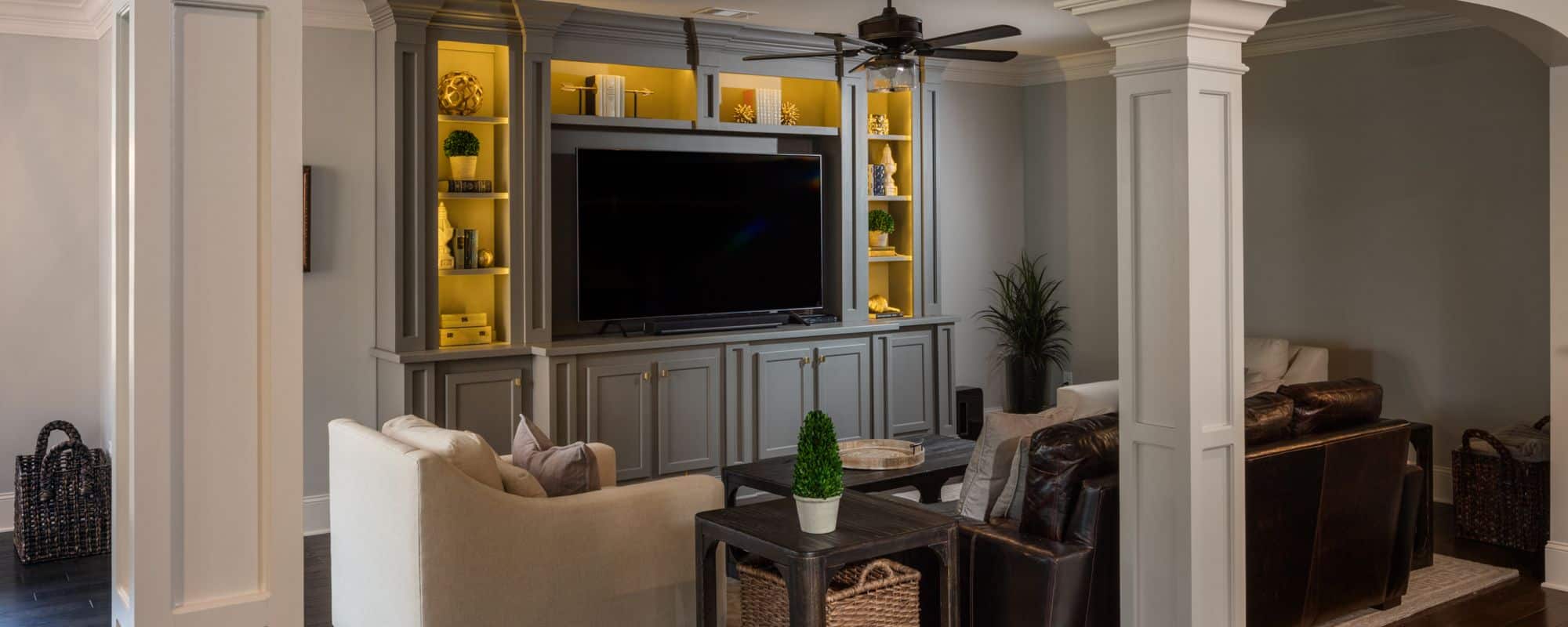 Atlanta, GA Basement Remodeling – Finished Basement Designs, Custom ...